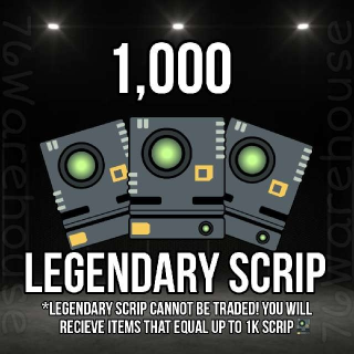 Weapon | Legendary Scrip - Game Items - Gameflip