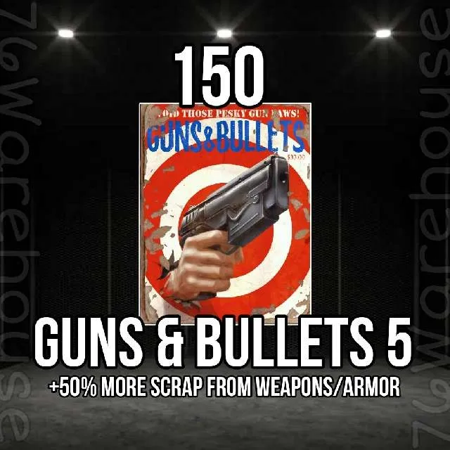 Guns Bullets 5 - Fallout 76 Game Items - Gameflip