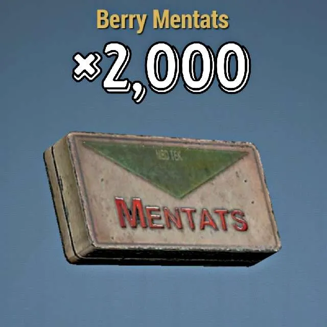 Aid | Berry Mentats - Fallout 76 Game Items - Gameflip