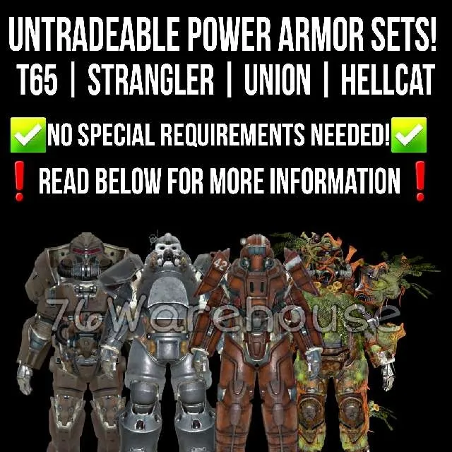 T65 Strangler Union Hellcat - Fallout 76 Game Items - Gameflip