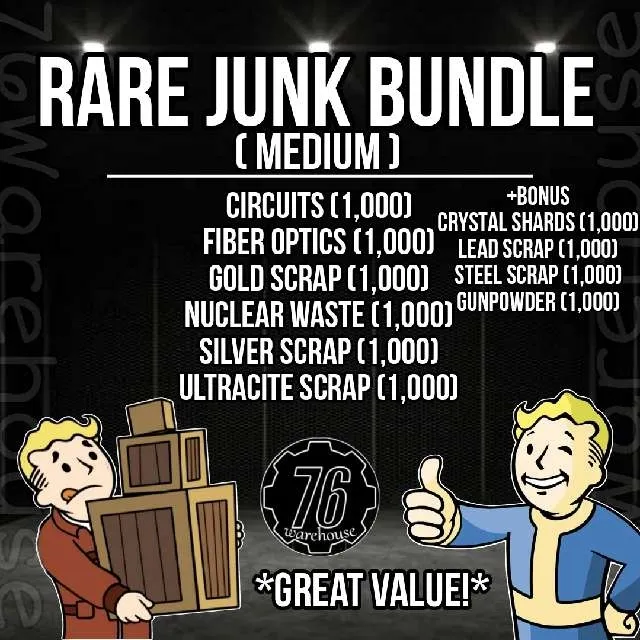 Junk - Fallout 76 Game Items - Gameflip