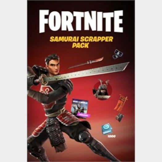 Fortnite - Samurai Scrapper Pack + 1000 V-Bucks Challenge (XBox ...