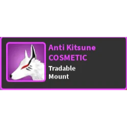 4x Anti Kitsune Mount - World Zero Game Items - Gameflip