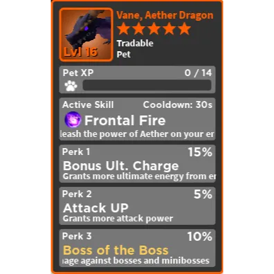 Vane - Aether Dragon (Perfect) - Roblox Game Items - Gameflip