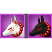 2x Fox Mounts (1 of each color) - World Zero Game Item - Gameflip