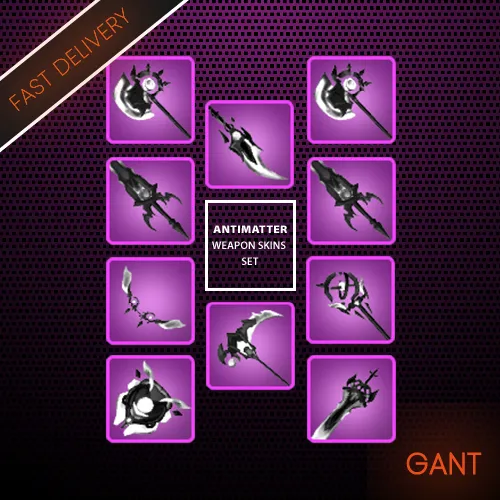 Antimatter Weapon Skin Pack - World Zero Game Item - Gameflip