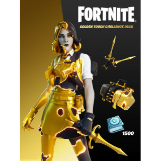 Fortnite Golden Touch Challenge Pack - Other Games - Gameflip
