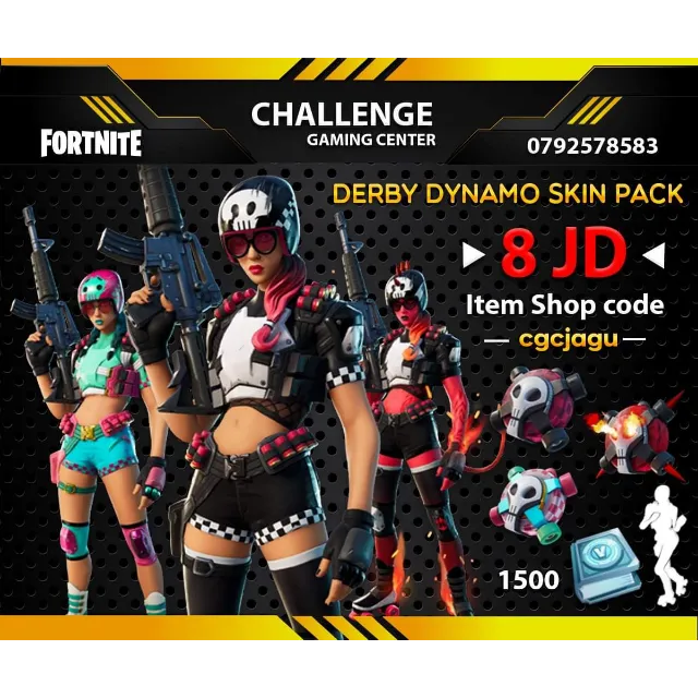 Fortnite Derby Dynamo Challenge Pack Bundle - Other - Gameflip