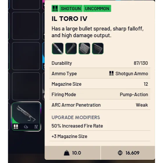 il toro iv - ARC Raiders Game Item - Gameflip