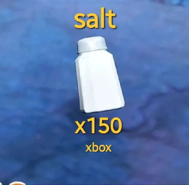Salt - Fallout 76 Game Item - Gameflip