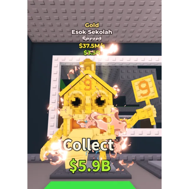 gold esok sekolah - Steal a Brainrot Game Item - Gameflip