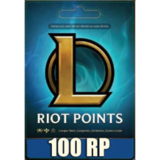 100 Riot Points - League of Legends - Riot Points Gift Cards - Gameflip