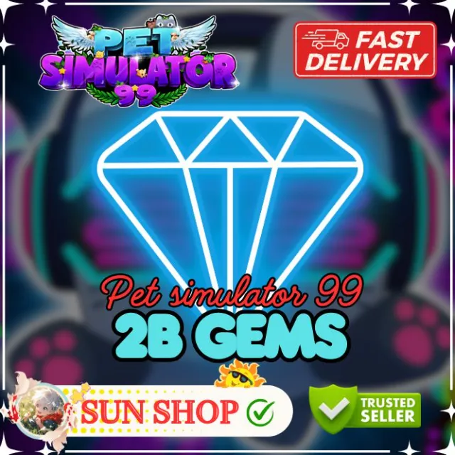 2B Gems PS99 - Pet Simulator 99 Game Item - Gameflip