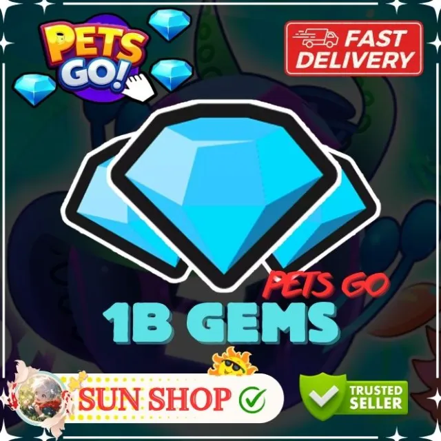 1B GEMS PETS GO - Pets GO Game Item - Gameflip