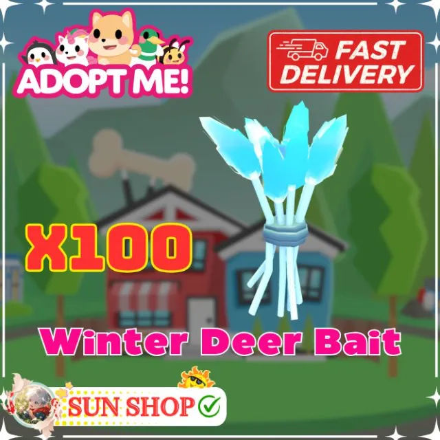 Winter Deer Bait - Adopt Me Game Items - Gameflip