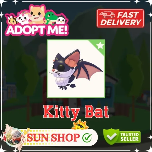 Kitty Bat - Adopt Me Game Item - Gameflip