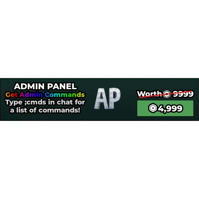 ADMIN PANEL Steal a Brainrot - Steal a Brainrot Game Item - Gameflip