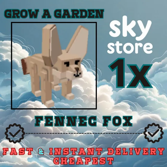 Fennec Fox - Grow a Garden Game Item - Gameflip