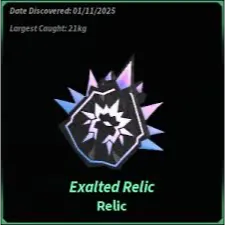 100 exalted relics - Fisch Game Item - Gameflip