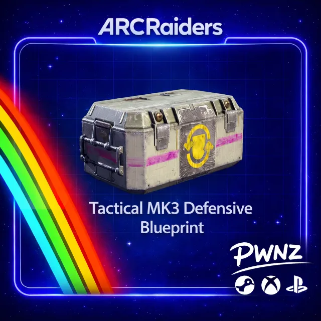 Tactical MK3 Defensive Blueprint - ARC Raiders - ARC Raiders Game Item ...