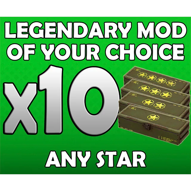 10 Legendary Mods Of Your Choice (Any Star) - Fallout 76 Game Item ...