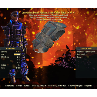 Unyielding Marine Armor Sent/AP x5 - Game Items - Gameflip