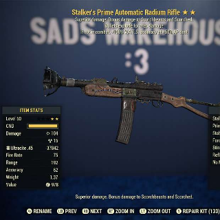 Weapon | STAE Radium Rifle - Game Items - Gameflip