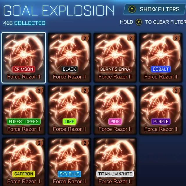 Force Razor II | FULL SET - Game Item - Gameflip