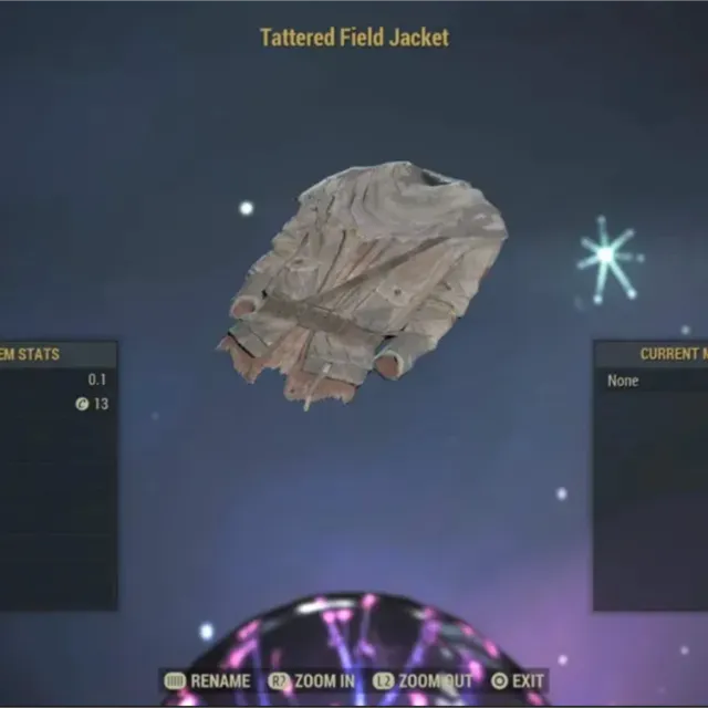 Tattered Field Jacket - Fallout 76 Game Item - Gameflip