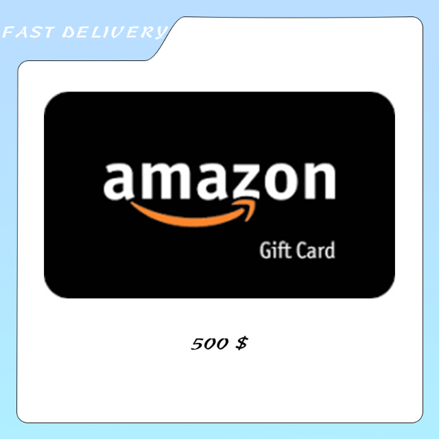 $500.00 AMAZON GIFT CARD US - Amazon Gift Card - Gameflip
