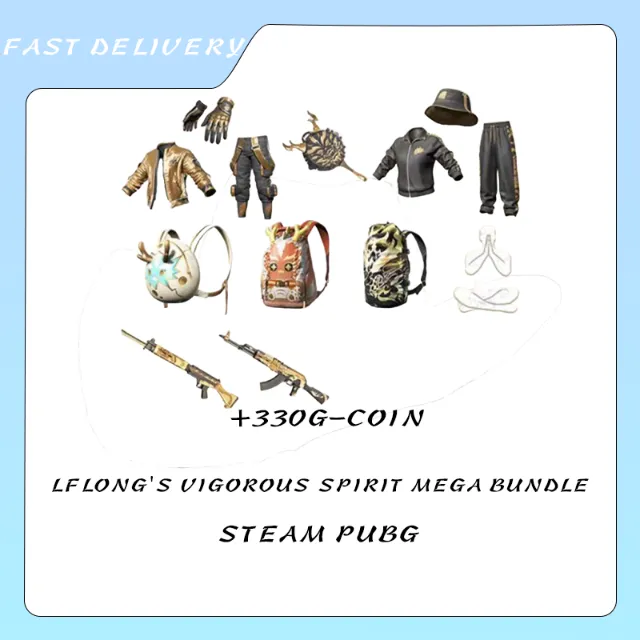 LFLONG'S VIGOROUS SPIRIT MEGA BUNDLE - PUBG Game Item - Gameflip