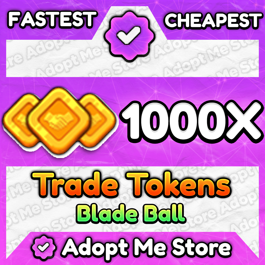 Blade Ball Trade Token - Blade Ball Game Item - Gameflip