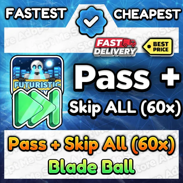 Futuristic Pass - Blade Ball Game Item - Gameflip