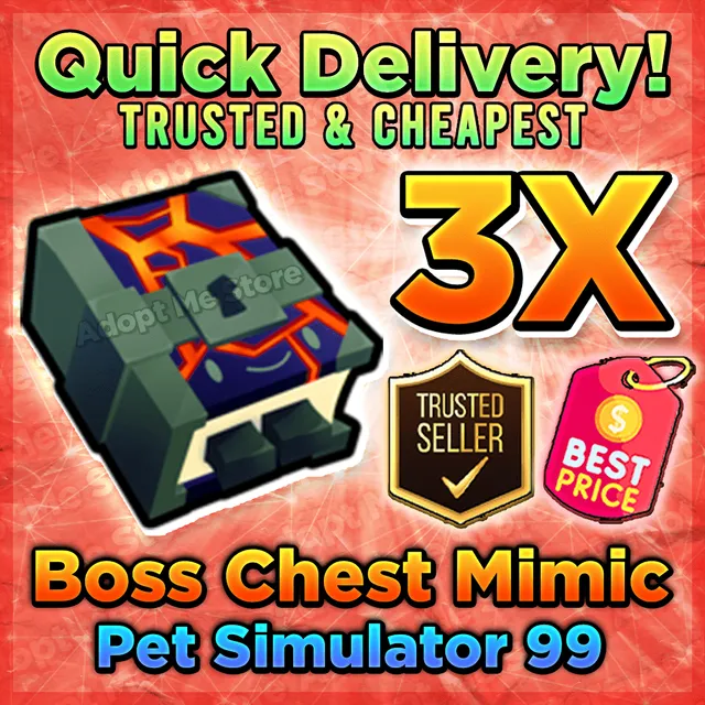 PS99 Boss Chest Mimic - Roblox Game Items - Gameflip