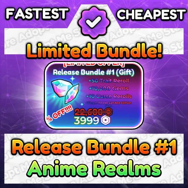Anime Realms - Anime Realms Game Item - Gameflip