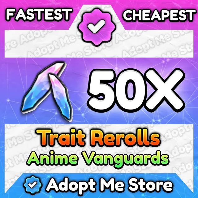 Trait Reroll - Anime Vanguards Game Items - Gameflip