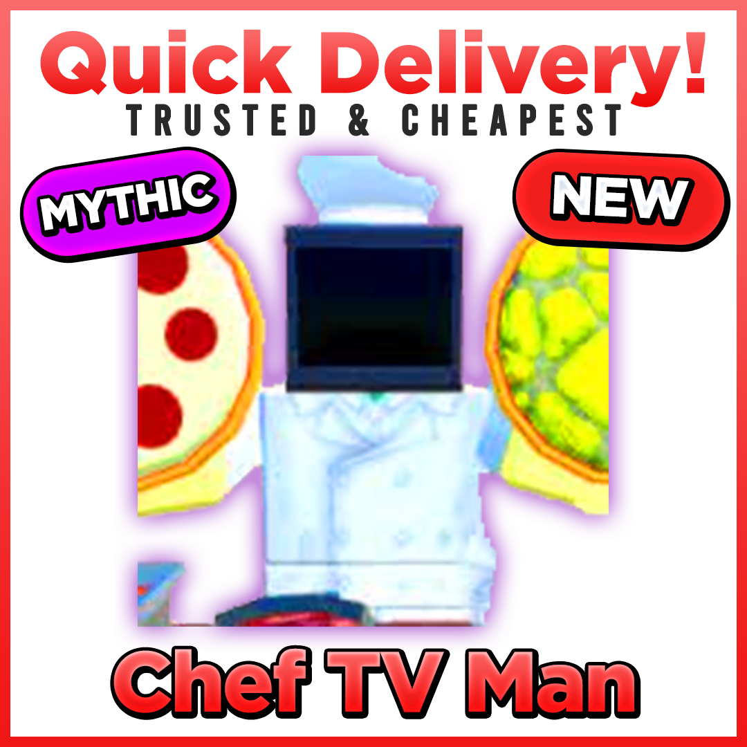 Chef TV Man TTD - Game Items - Gameflip