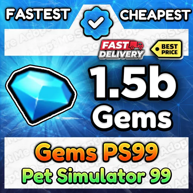 PS99 Gems - Pet Simulator 99 Game Item - Gameflip