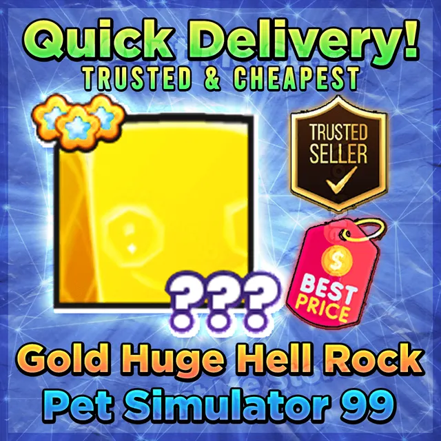 PS99 Huge Hell Rock - Roblox Game Items - Gameflip