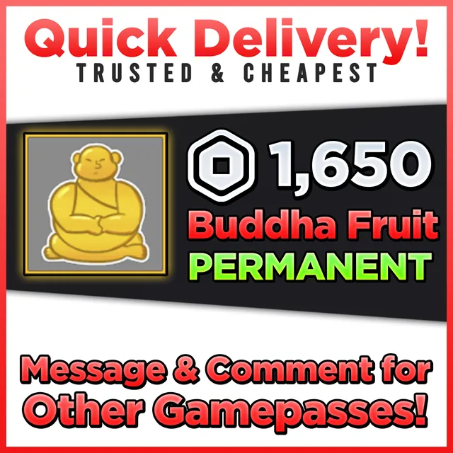 Buddha Fruit - Roblox Game Items - Gameflip