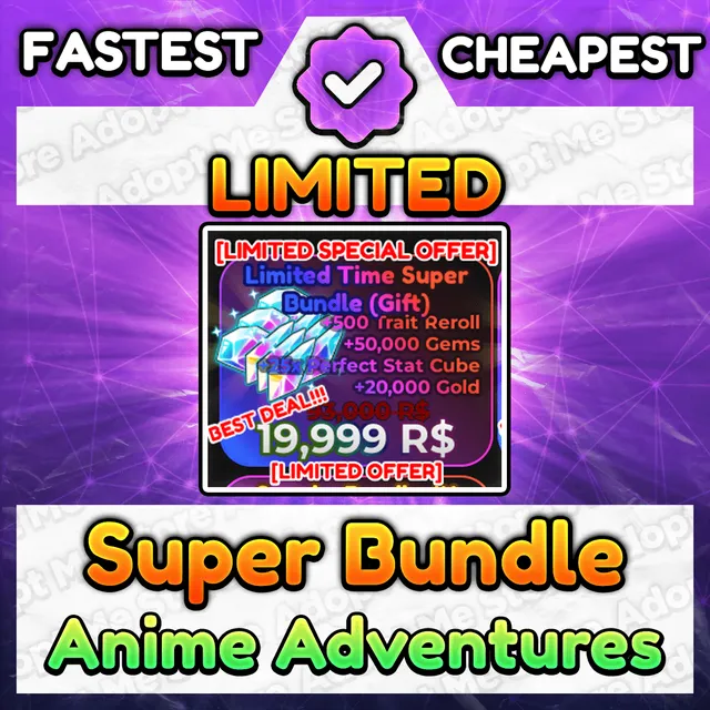Super Bundle Anime Adventures - Anime Adventures Game Items - Gameflip