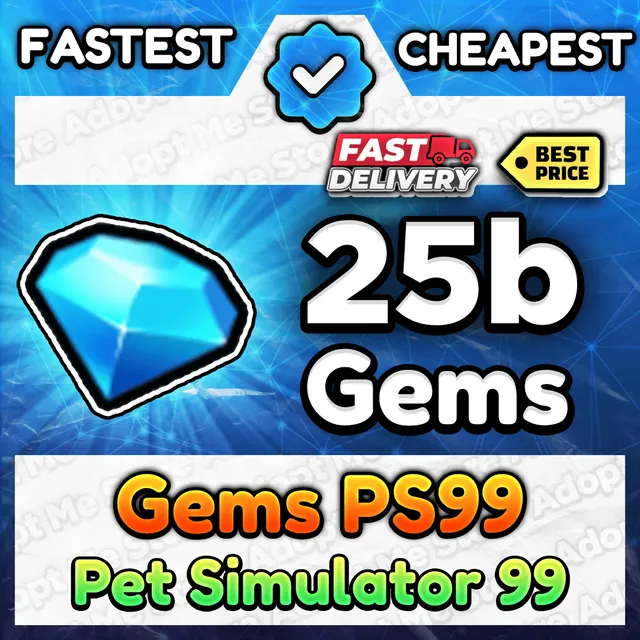 Pet Sim 99 Gems - Pet Simulator 99 Game Item - Gameflip