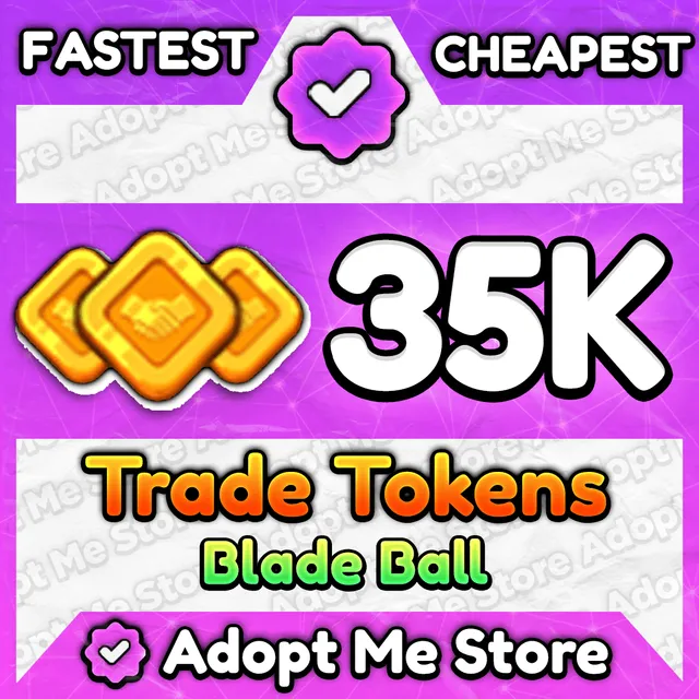Blade Ball Trade Token - Blade Ball Game Item - Gameflip