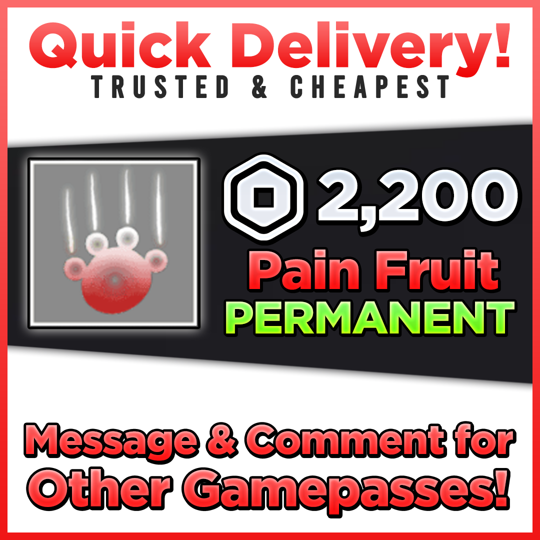 Pain Fruit - Game Items - Gameflip