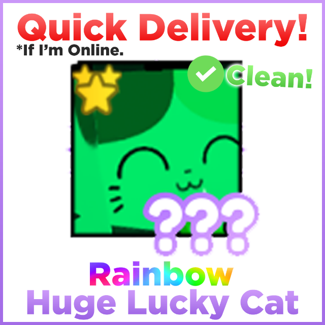 Huge Lucky Cat - Game Items - Gameflip