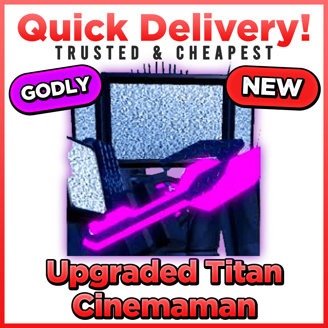 Upgraded Titan Cinemaman TTD - Game Items - Gameflip