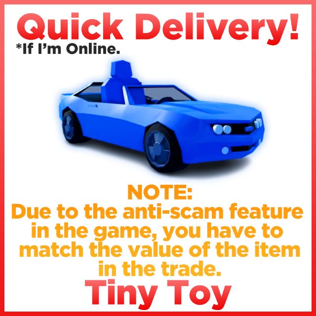 Tiny Toy Jailbreak - Game Items - Gameflip