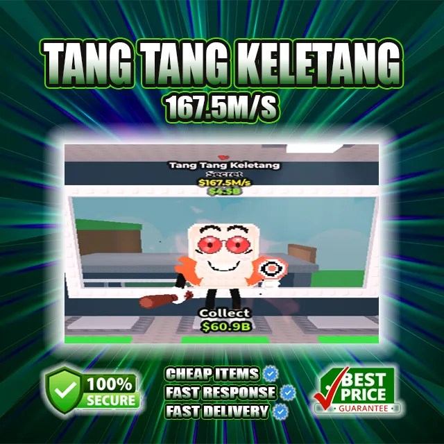167.5M/S TANG TANG KELETANG - Steal a Brainrot Game Item - Gameflip