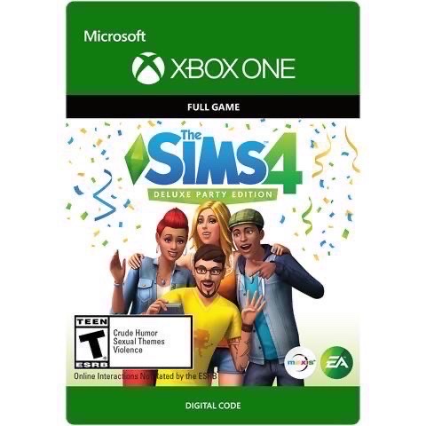The Sims™ 4 Deluxe Party Edition Xbox One Digital Code (US) - XBox One ...