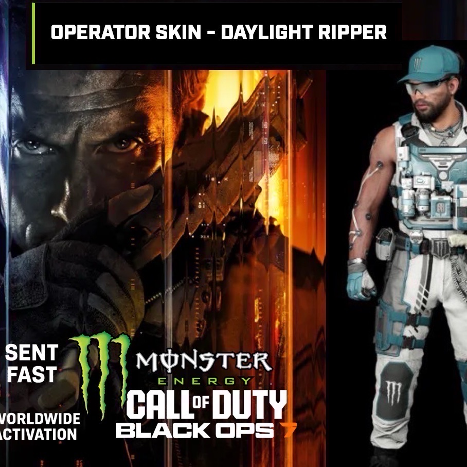 Call of Duty Black Ops 7 CoD BO7 Daylight Reaper Monster Energy Operator - Other Game - Gameflip
